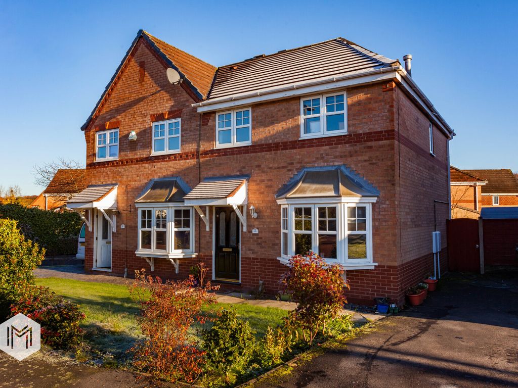 3 Bed Semi Detached House For Sale In Clough House Drive Leigh