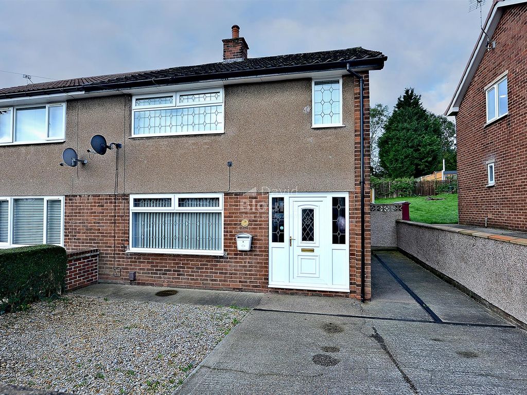 2 bed semi-detached house for sale in Hawthorne Road, Pinxton ...