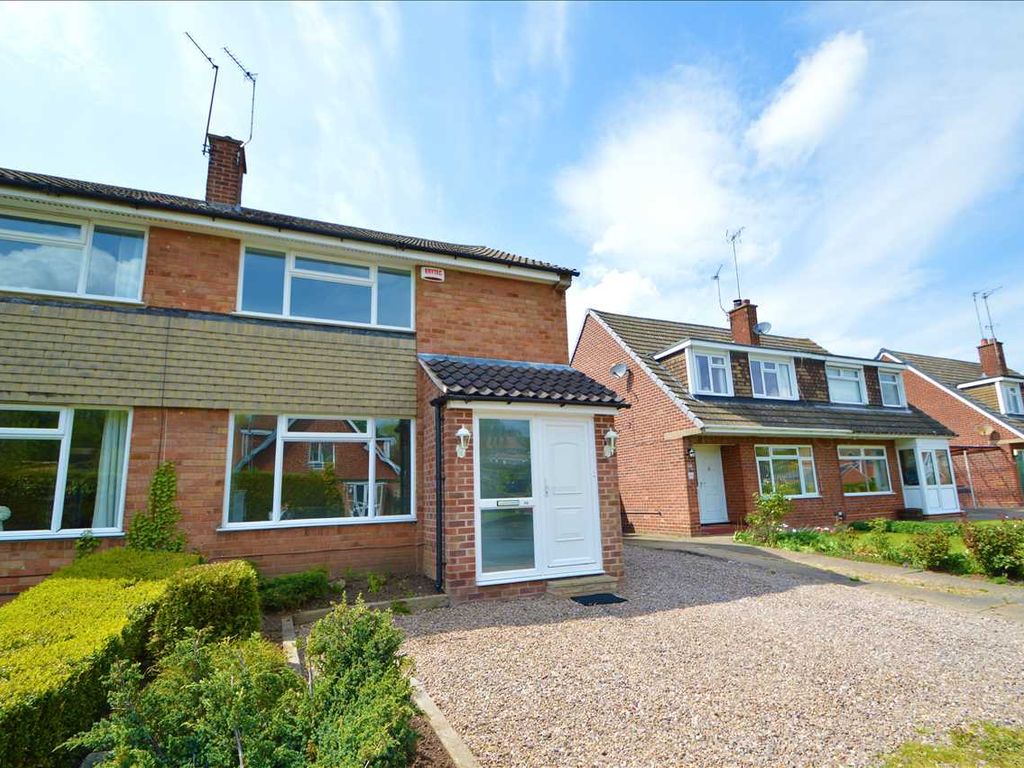 3 bed semi-detached house to rent in Wolds Drive, Keyworth, Nottingham ...