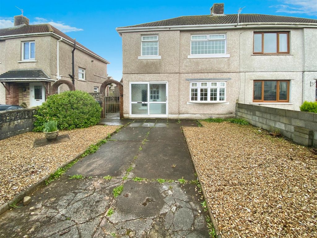 3 bed semi-detached house for sale in Kern Close, Sandfields, Port ...