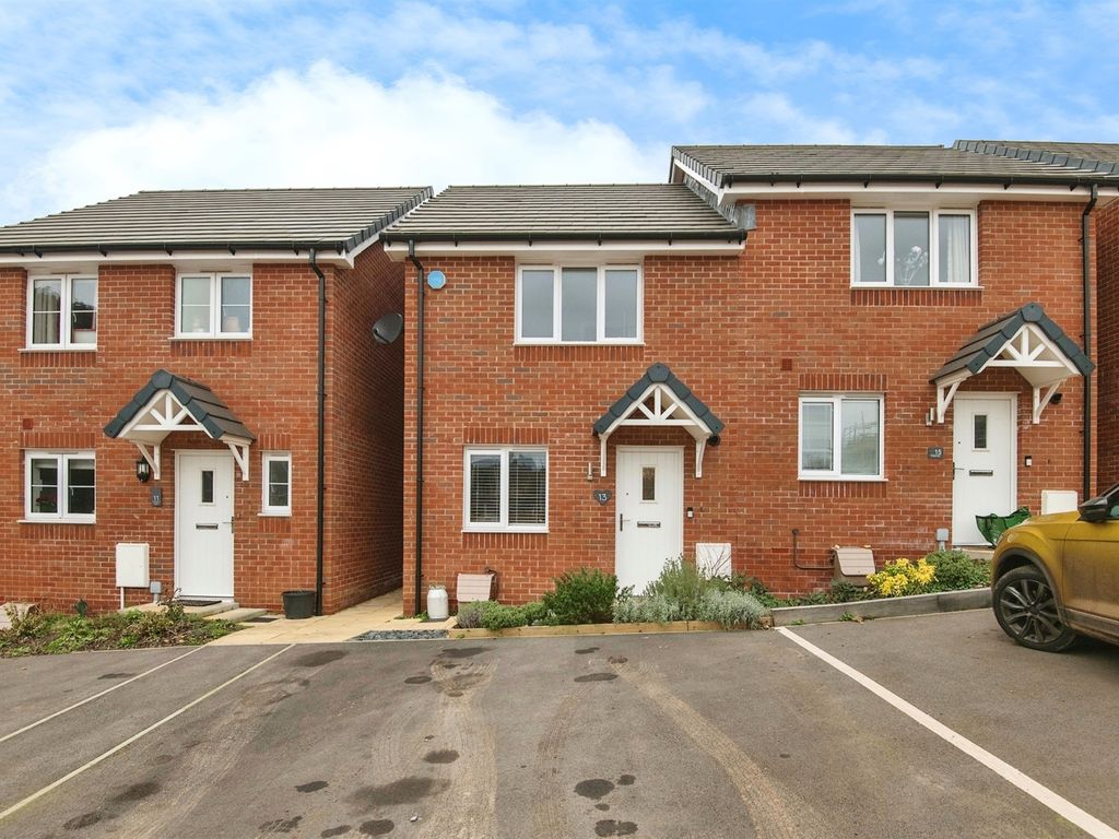 2 bed semi-detached house for sale in Chapel Way, Axminster EX13, £ ...