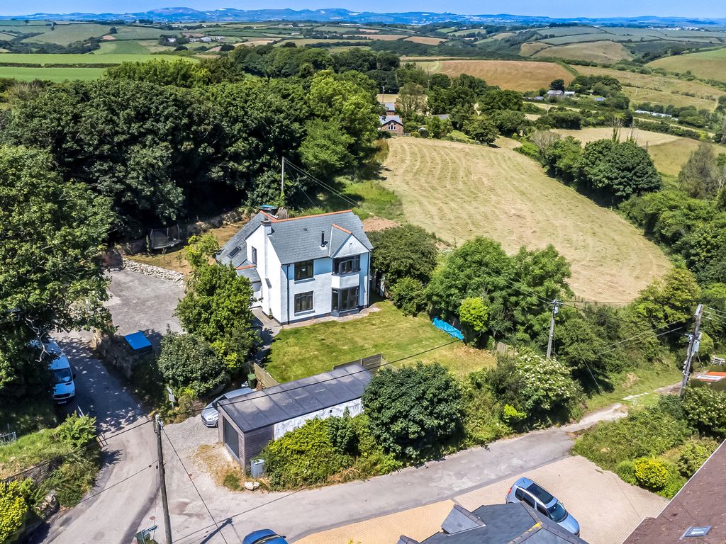 4 bed detached house for sale in Gorran Churchtown, St Austell ...