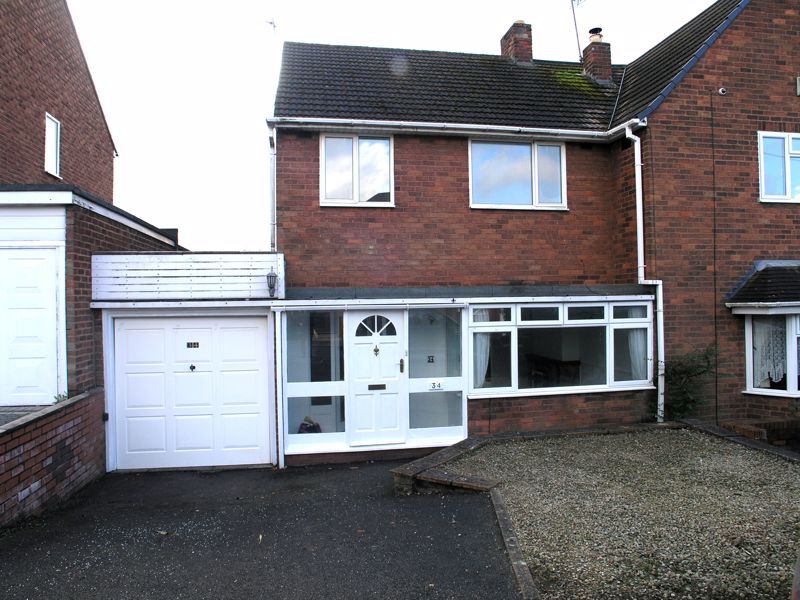 3 Bed Semi Detached House For Sale In Hillbrow Crescent Halesowen B62