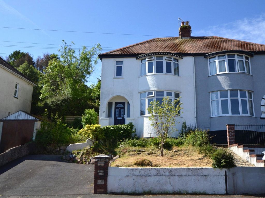 3 bed semi-detached house to rent in Burridge Road, Chelston, Torquay ...