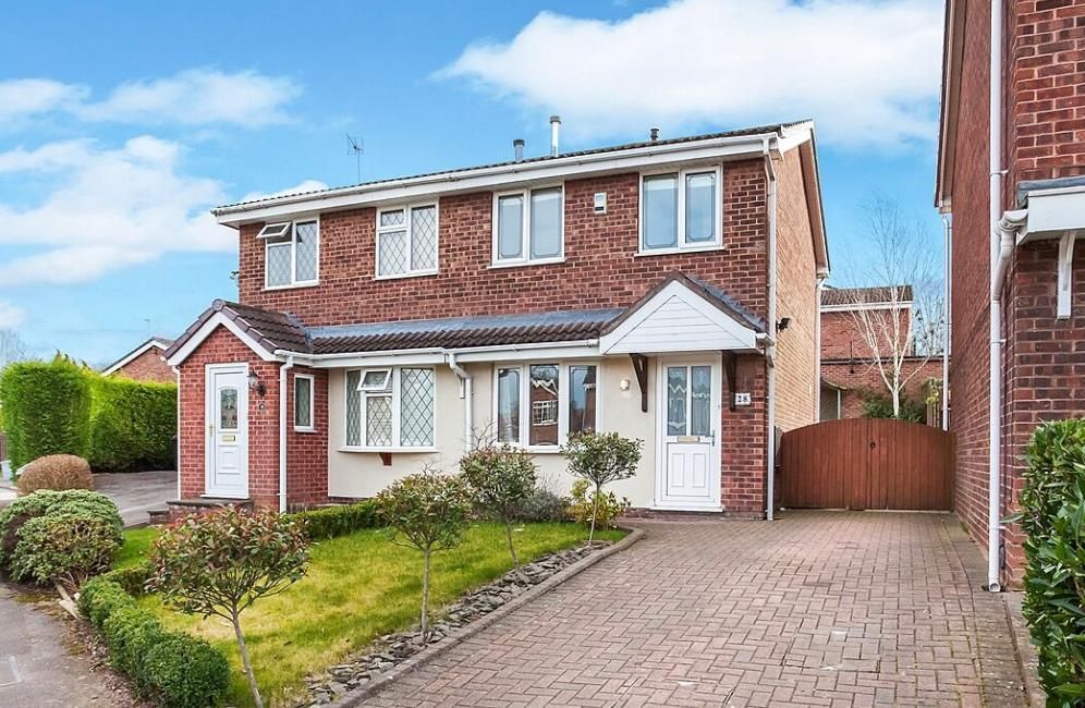 2 bed semi-detached house to rent in Derwent Drive, Congleton CW12, £ ...