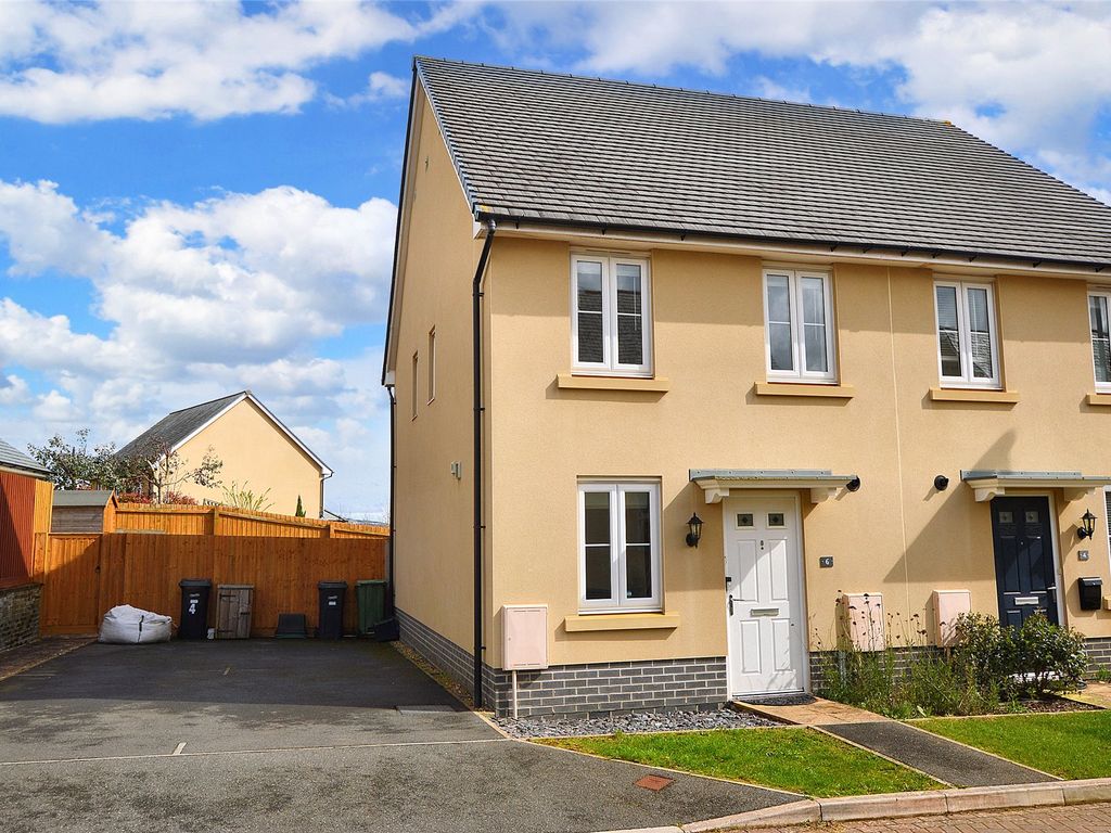 2 bed semi-detached house to rent in Gould Place, Newton Abbot, Devon ...