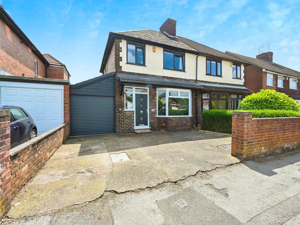3 bed semi-detached house for sale in Orchard Road, Kirkby-In-Ashfield ...