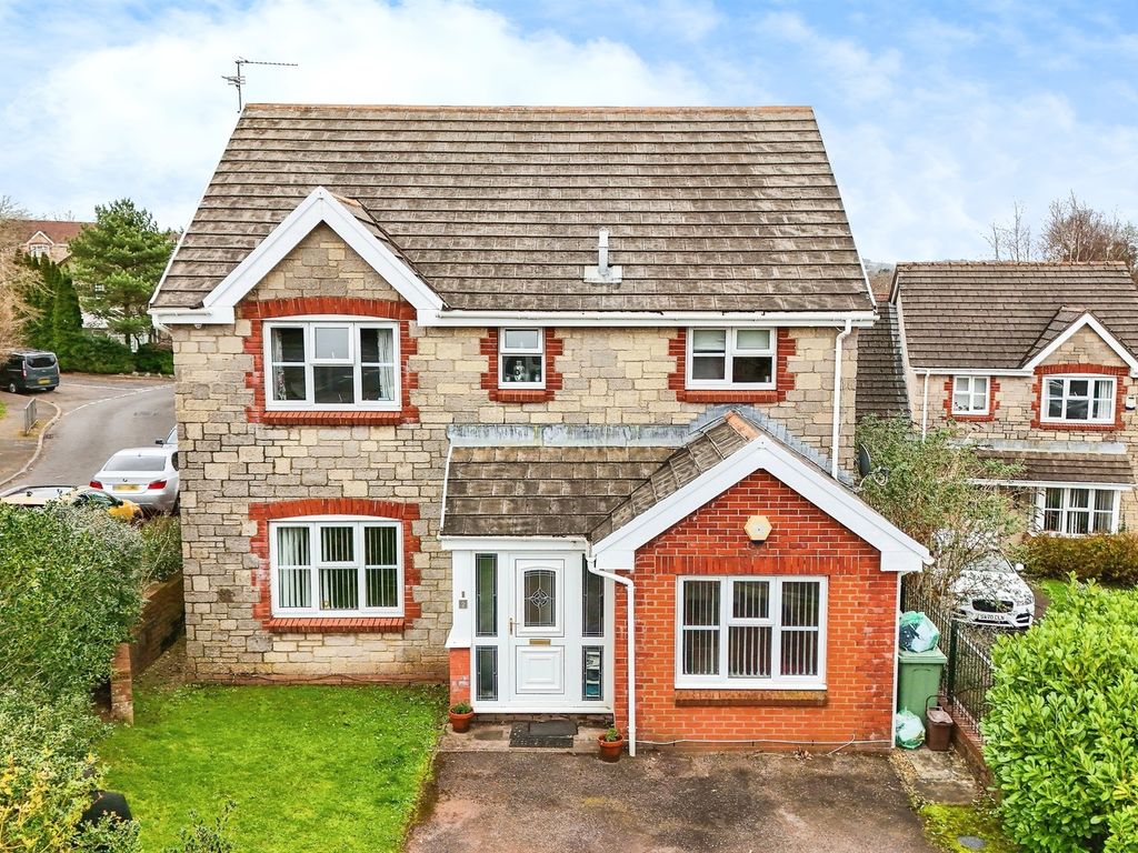 4 bed detached house for sale in Naseby Close, Pontprennau, Cardiff ...
