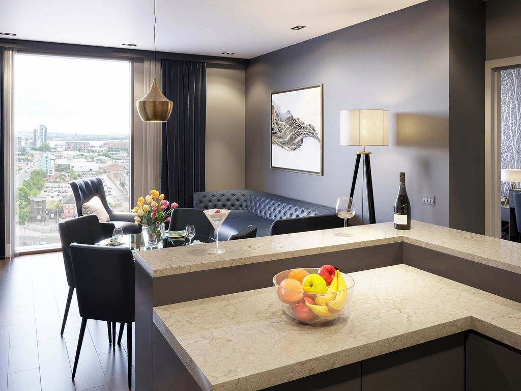 New home, 1 bed flat for sale in Freemason's Row, Leeds Street ...