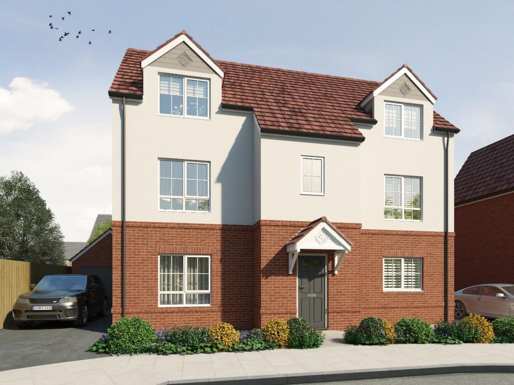 New home, 4 bed detached house for sale in Sandy Brook, Poppy View ...