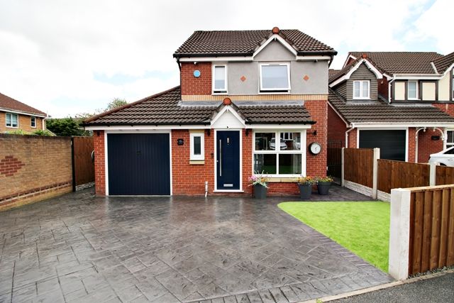 3 bed detached house for sale in Crossfield Drive, Hindley Green WN2 ...
