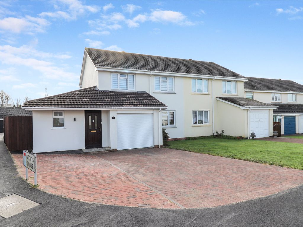 3 bed semi-detached house for sale in Howards Close, South Molton ...