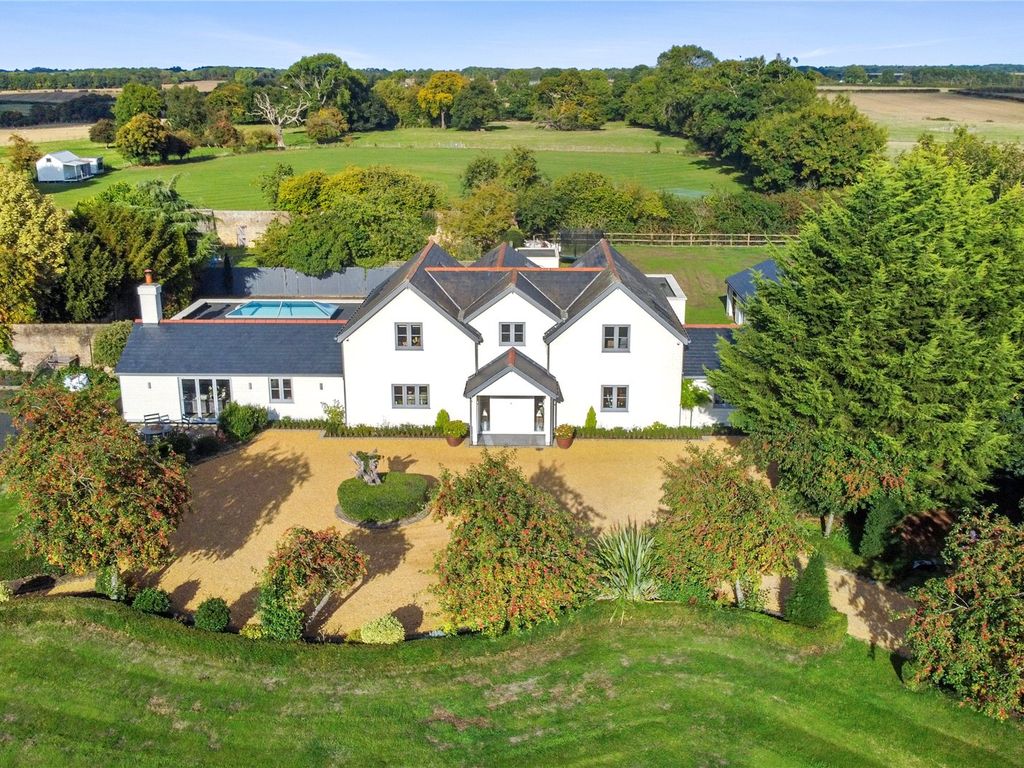 5 bed detached house for sale in Green End, Dane End, Ware ...