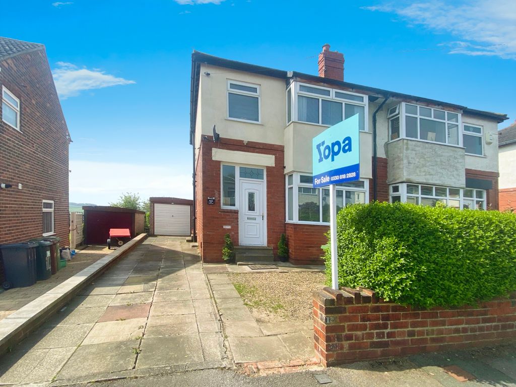 3 bed semi-detached house for sale in Poplar Rise, Bramley, Leeds LS13 ...