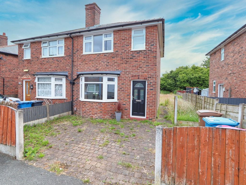 2 bed semi-detached house for sale in Lancaster Road, Cadishead ...