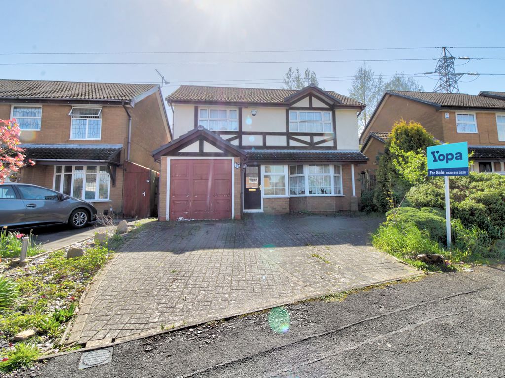 4 bed detached house for sale in Kershaw Close, Luton LU3, £425,000 ...