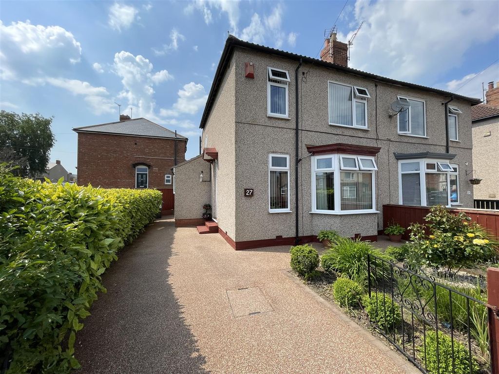 3 bed semi-detached house for sale in Leyburn Road, Darlington DL1 - Zoopla