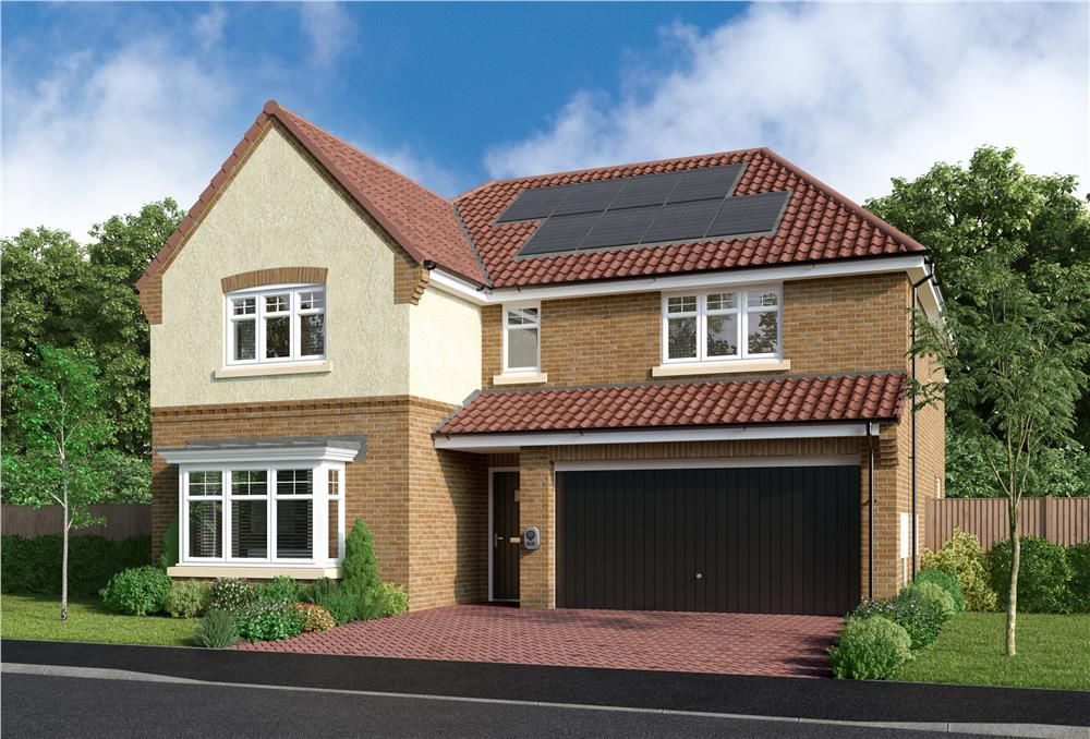 New home, 5 bed detached house for sale in "The Denford" at Tanfield ...