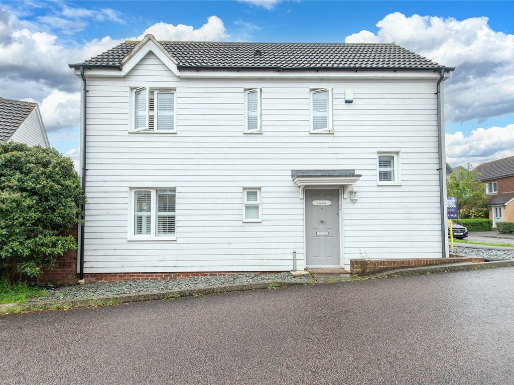 3 bed detached house for sale in Rivenhall Way, Hoo, Rochester, Kent ...