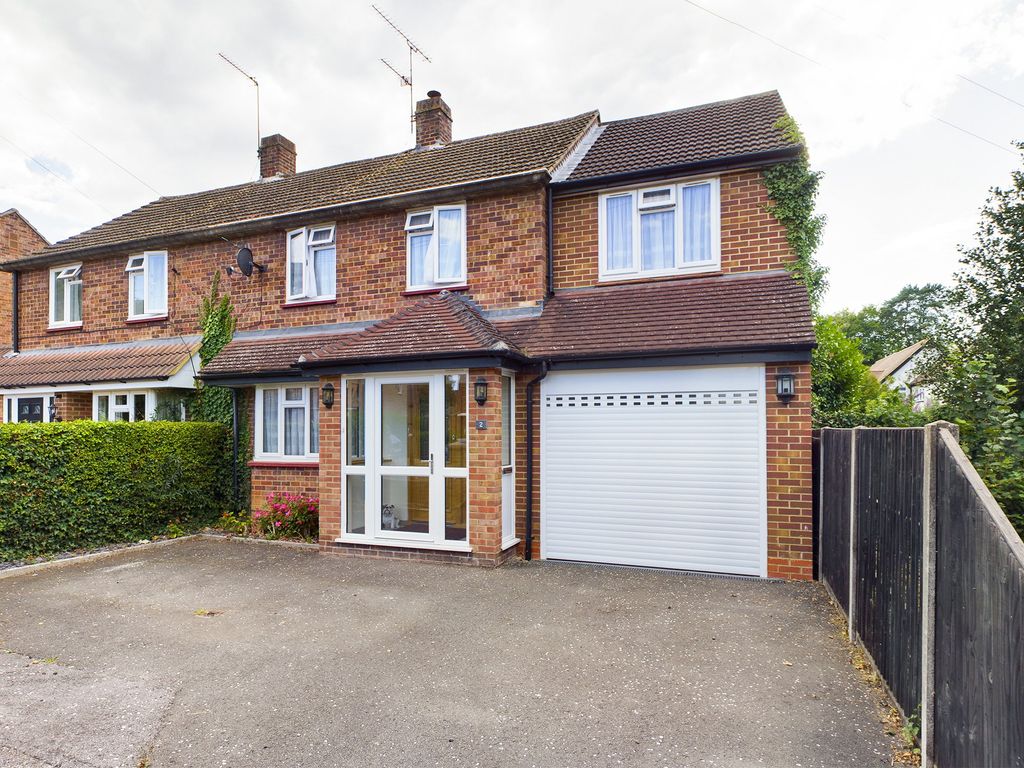 3 bed semi-detached house for sale in Ledger Drive, Addlestone, Surrey ...