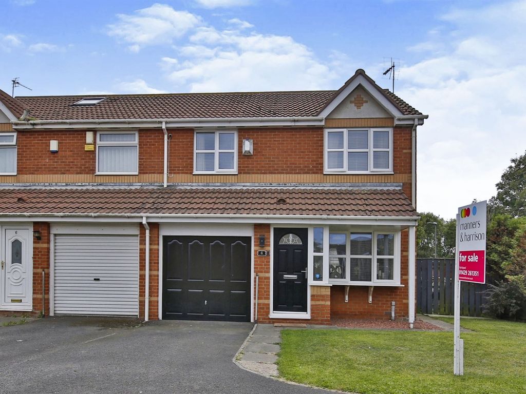 3 Bed Semi Detached House For Sale In Telford Close Hartlepool Ts24