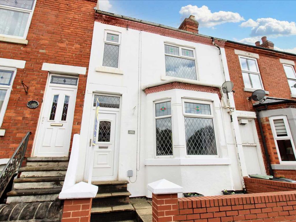 2 bed terraced house for sale in Nottingham Road, Eastwood, Nottingham ...