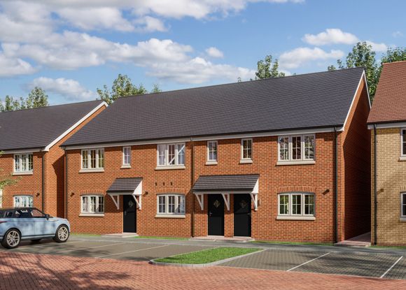 New home, 3 bed terraced house for sale in West Kent @ Parsonage Place ...