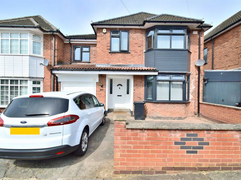 5 bed semi-detached house for sale in Byway Road, Evington, Leicester ...