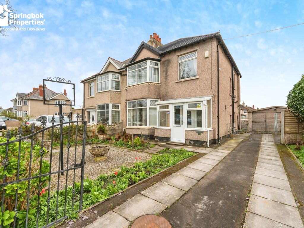 3 Bed Semi Detached House For Sale In Oxcliffe Road Heysham Morecambe