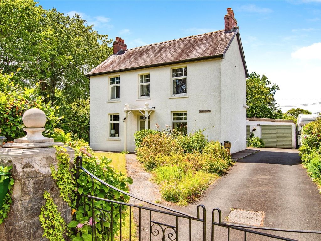 4 bed detached house for sale in Cross Inn, Laugharne, Carmarthen ...