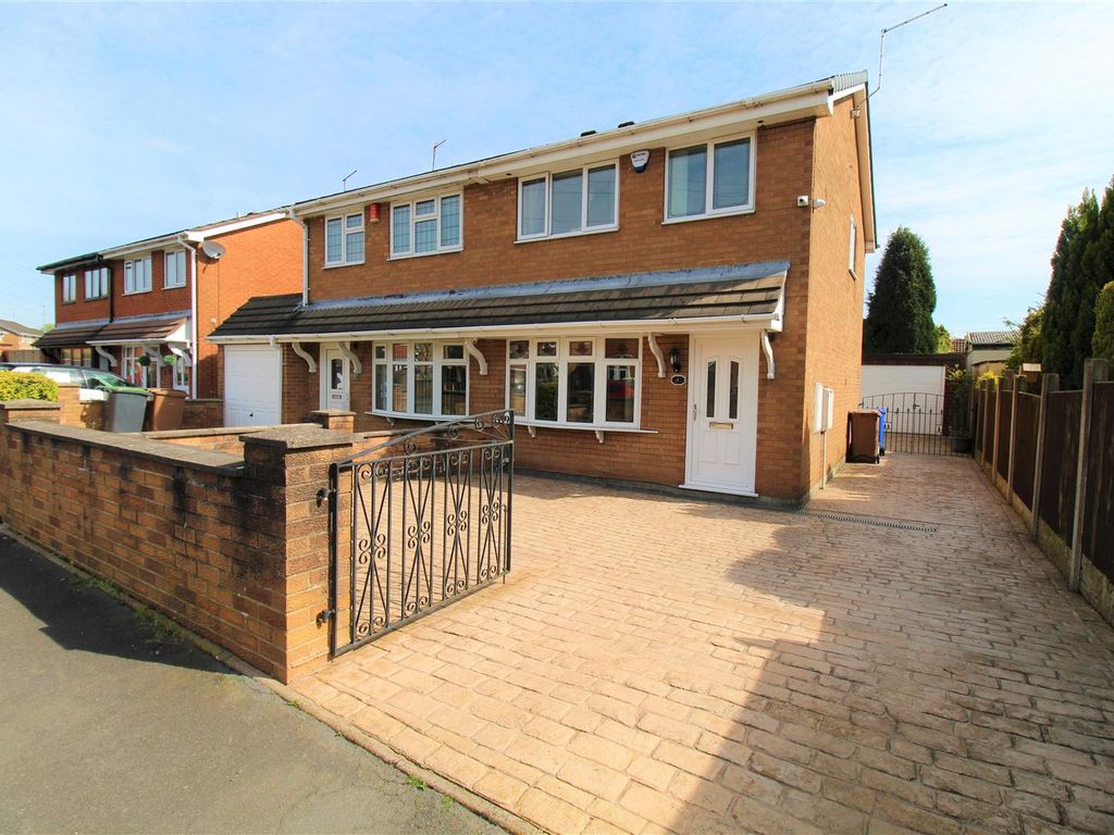 3 bed semi-detached house for sale in Dunsford Avenue, Baddeley Edge ...