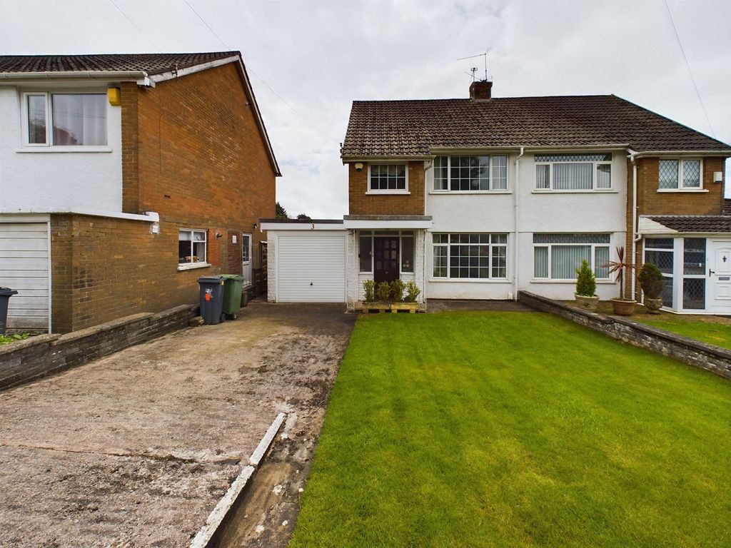 3 bed semi-detached house for sale in Caer Wenallt, Pantmawr, Cardiff ...
