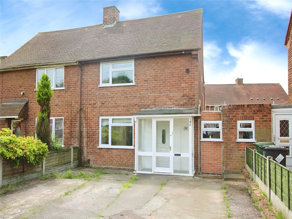2 bed semi-detached house to rent in Phillips Avenue, Wolverhampton ...