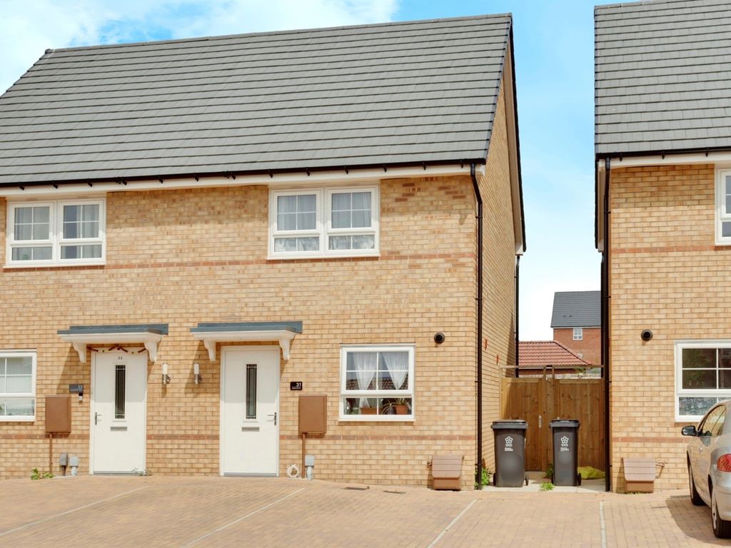 2 bed semi-detached house for sale in Ashcott Avenue, Leicester LE4, £ ...