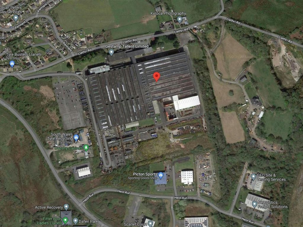 Commercial Land To West Of Gestamp, Llethri Road, Felinfoel, Llanelli ...