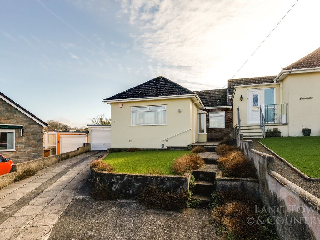 2 bed semi-detached bungalow for sale in Belle Vue Rise, Hooe, Plymouth ...