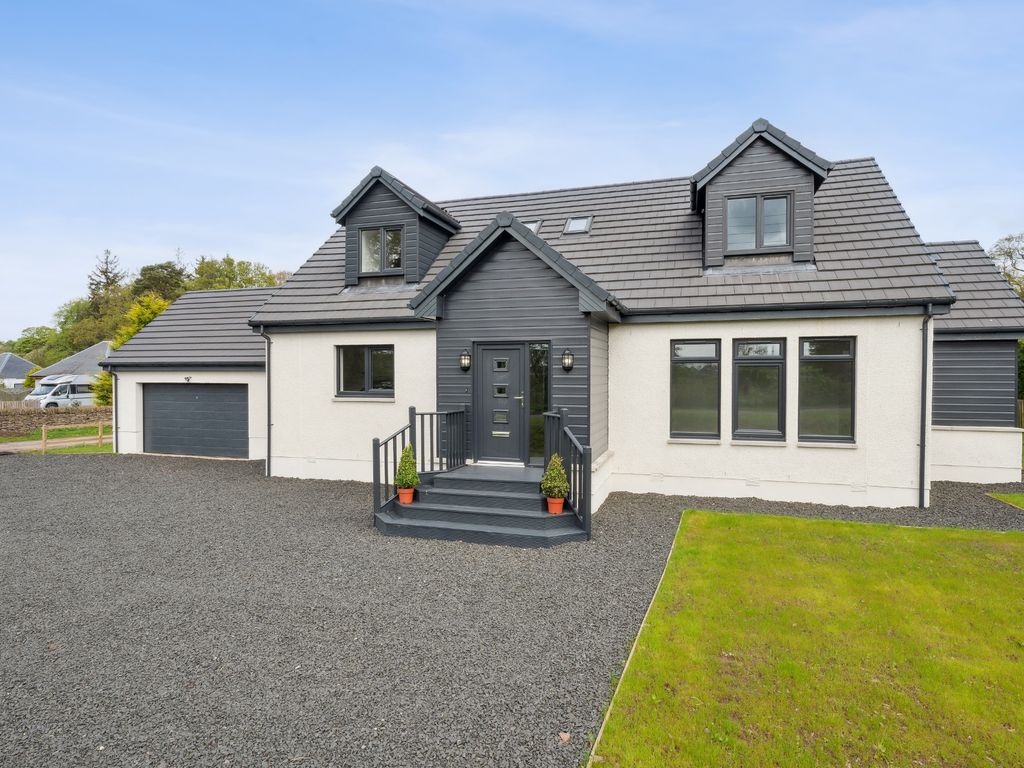 4 bed detached house for sale in Harryhill Steadings, Meigle ...