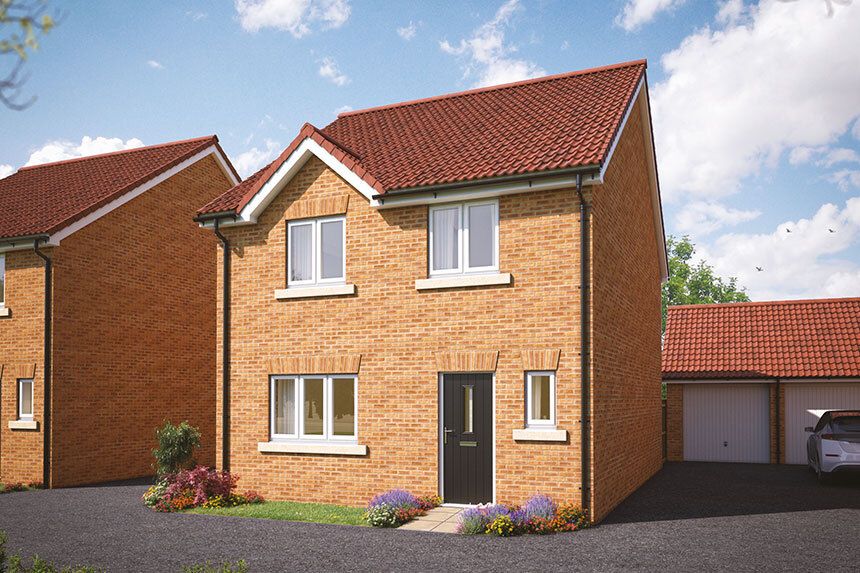 New home, 4 bed detached house for sale in "Mylne" at Badgers Chase ...
