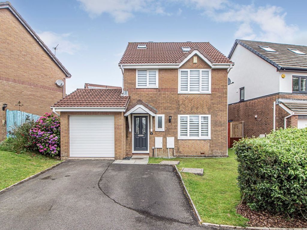 4 bed detached house for sale in Cae Cadno, Church Village, Pontypridd ...