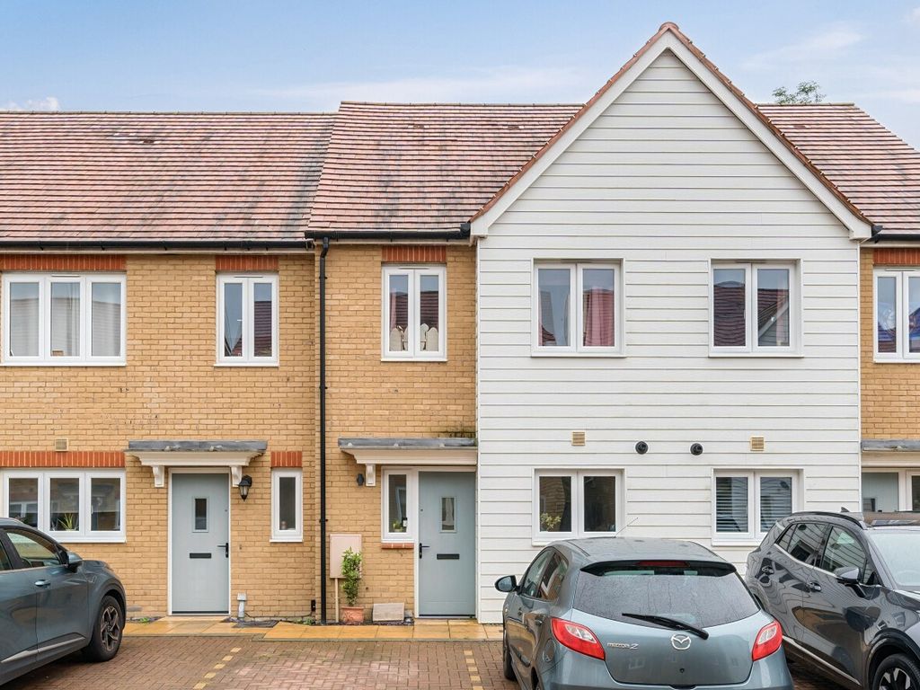 2 bed terraced house for sale in Brooks Drive, Ryarsh, West Malling ...