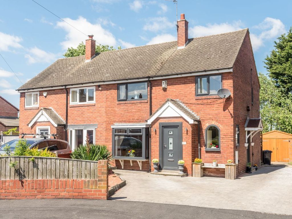 3 bed semi-detached house for sale in Home Lea, Rothwell, Leeds LS26 ...