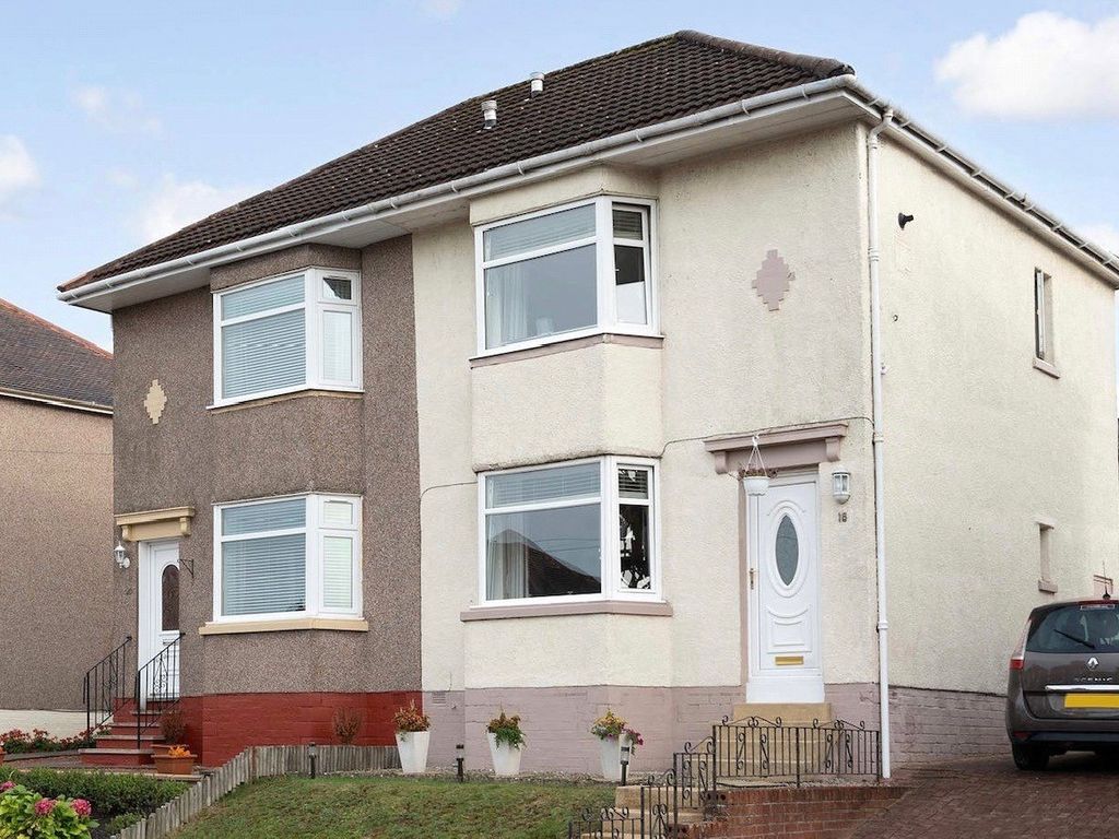 2 Bed Semi Detached House For Sale In Coats Crescent Garrowhill