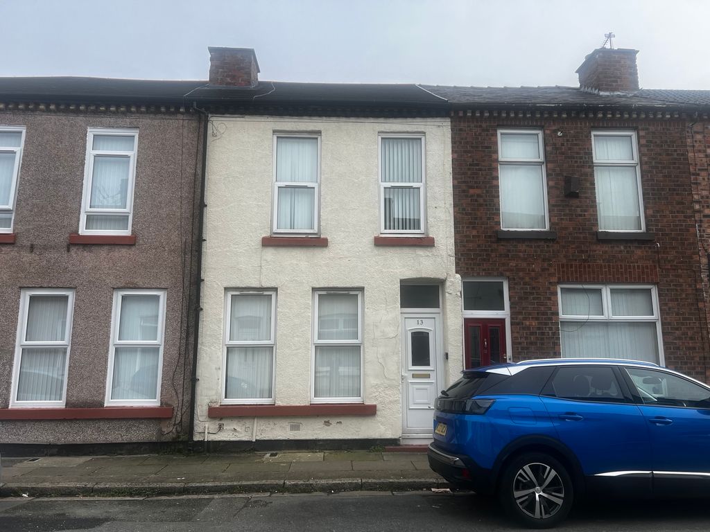 3 bed terraced house for sale in 13 Clarendon Road, Anfield, Liverpool ...