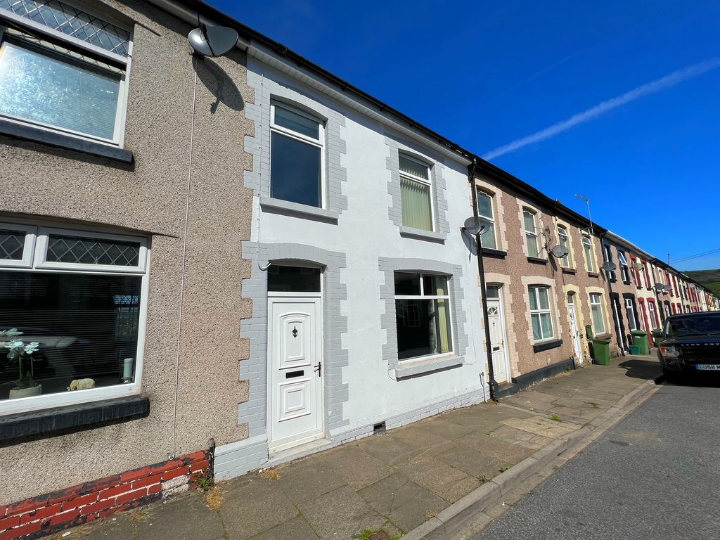 2 bed terraced house to rent in Wood Street, Cilfynydd, Pontypridd CF37 ...