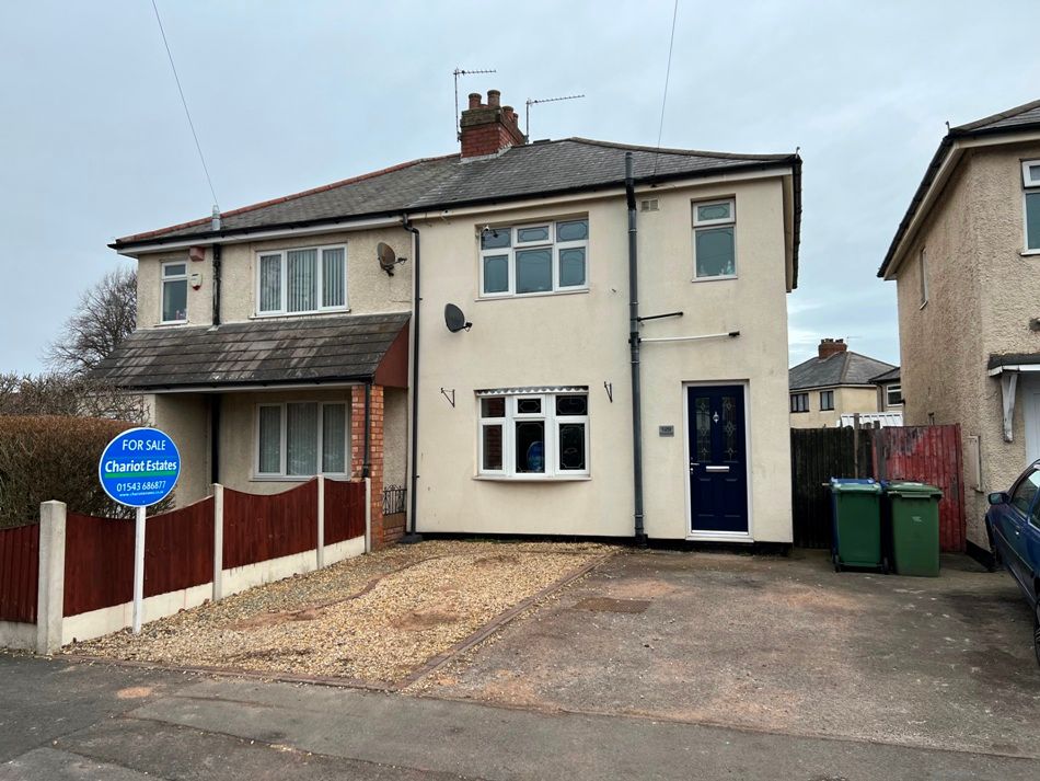 3 Bed Semi Detached House For Sale In Brownhills Road Norton Canes