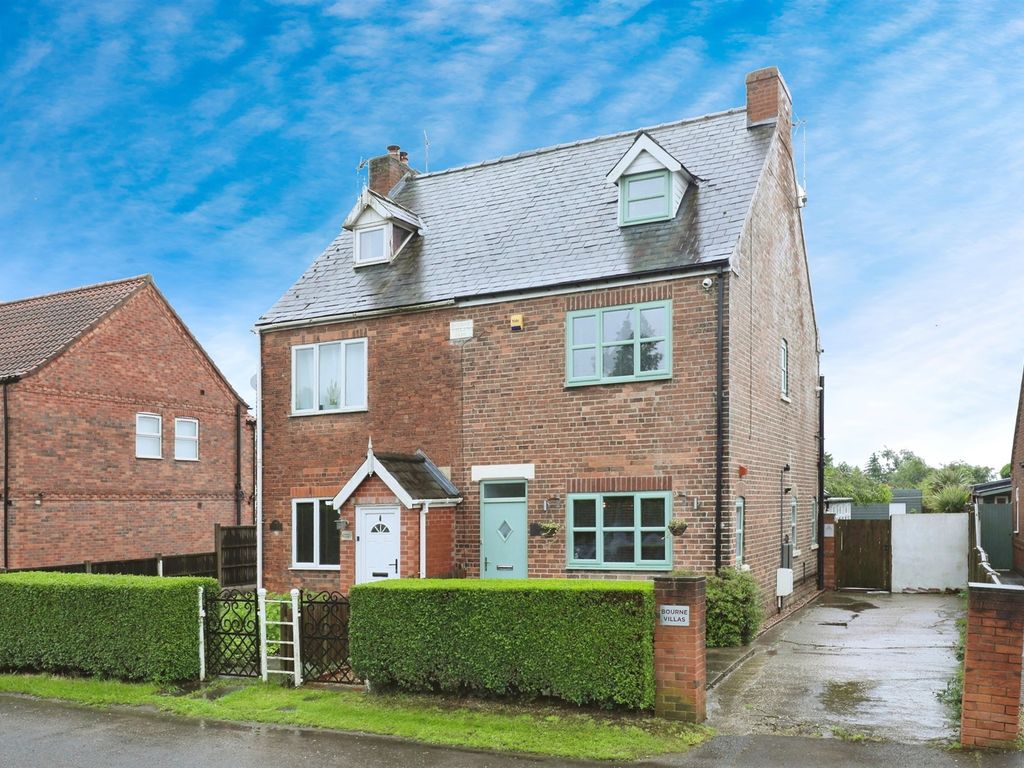 4 bed semi-detached house for sale in Station Road, Ranskill, Retford ...