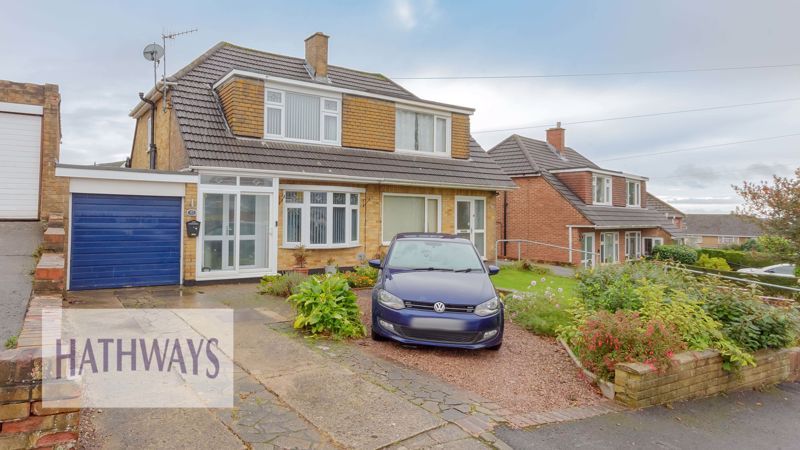 2 bed semi-detached house for sale in Hillcrest, New Inn, Pontypool NP4 ...