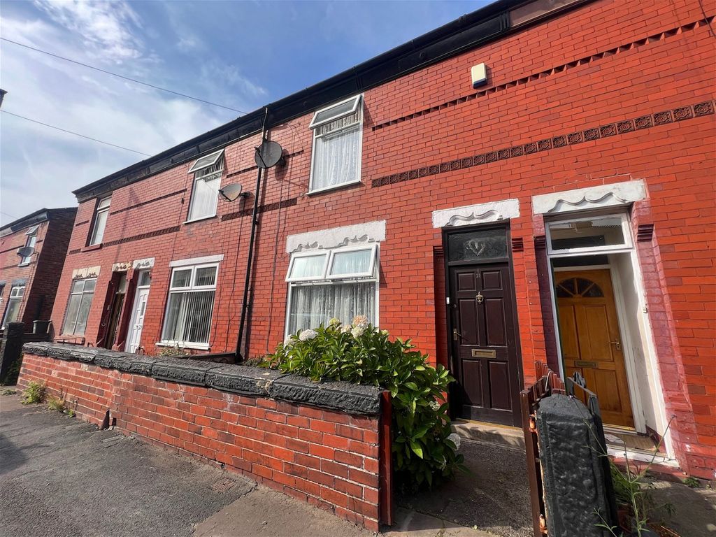2 bed terraced house for sale in Greening Road, Manchester M19, £ ...