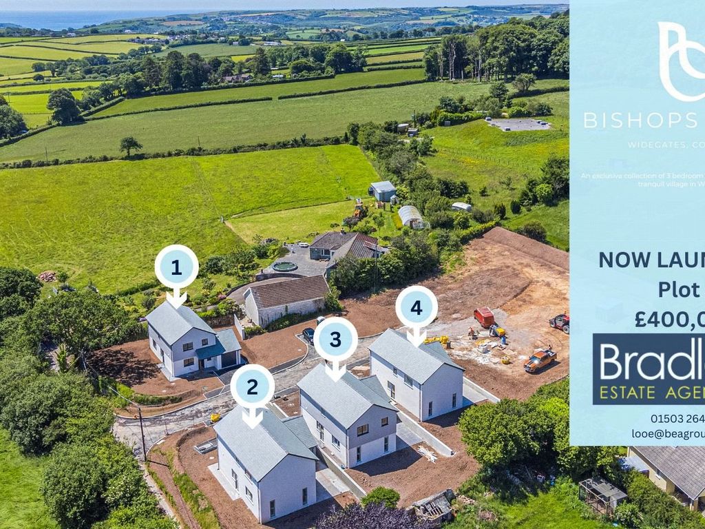 New home, 3 bed detached house for sale in Widegates, Looe, Cornwall ...