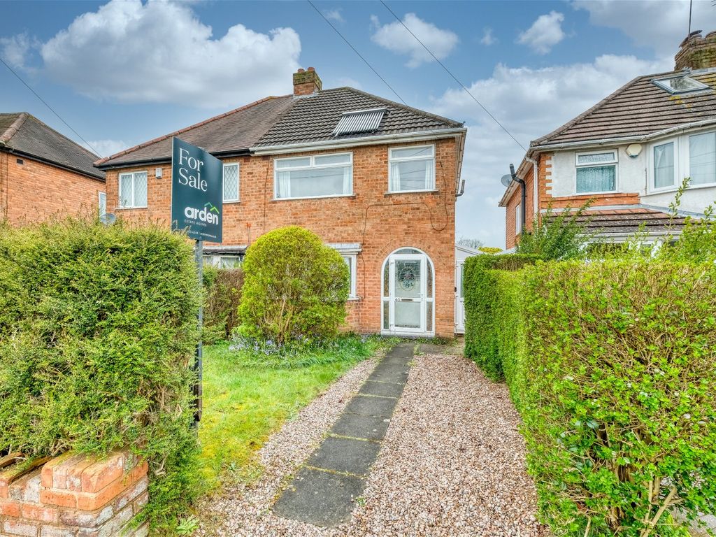 3 Bed Semi Detached House For Sale In Dowar Road Rednal Birmingham
